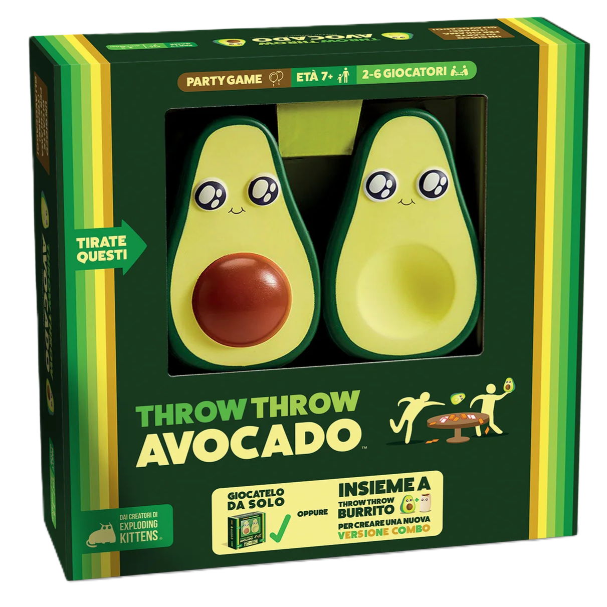 Throw Throw: Avocado - Fortaleza Ludica