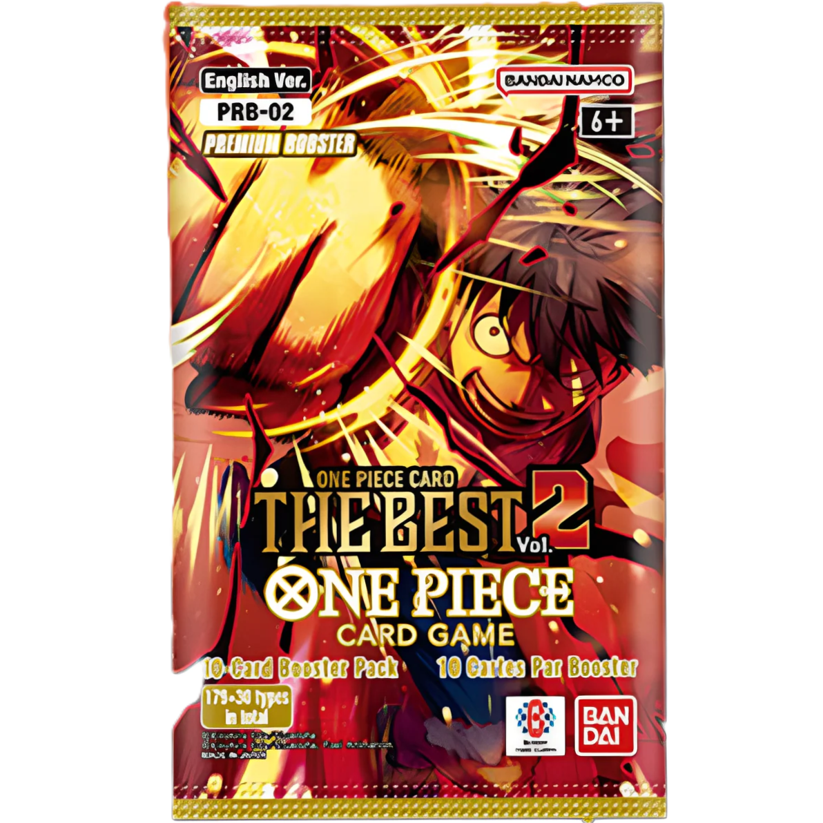 ONE PIECE [PRB-02] -The Best vol.2- BOOSTER PACK - Fortaleza Ludica